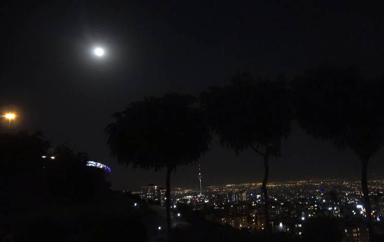 supermoon appears in the skies of iran - IHA News