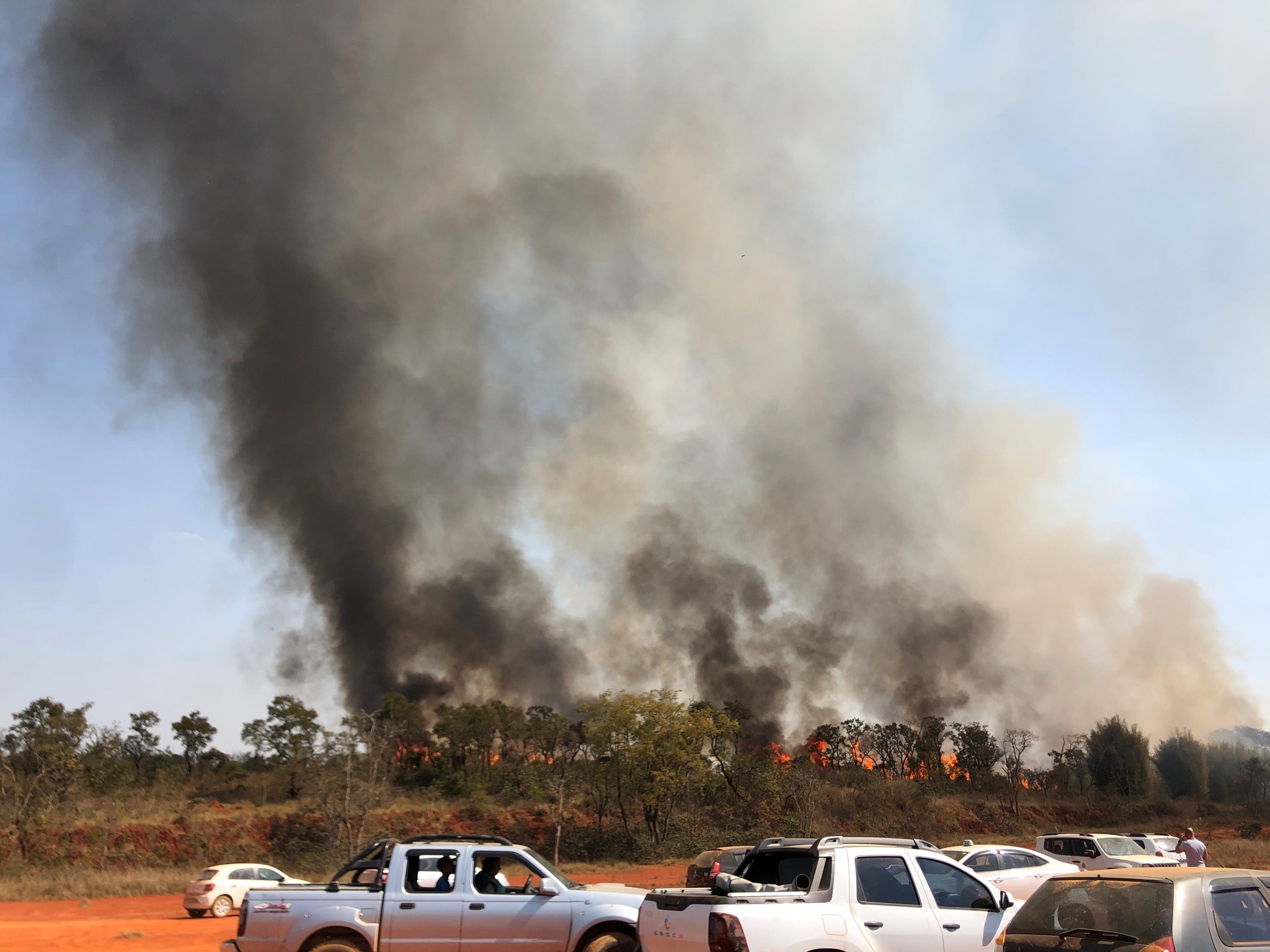 extinguishing efforts of fire continues in brazil - IHA News