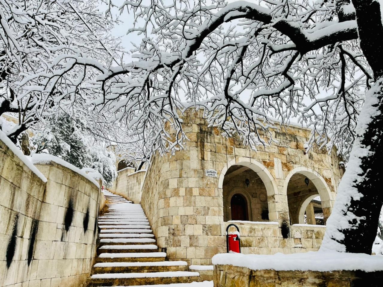 Snowfall in northern iraq - IHA News