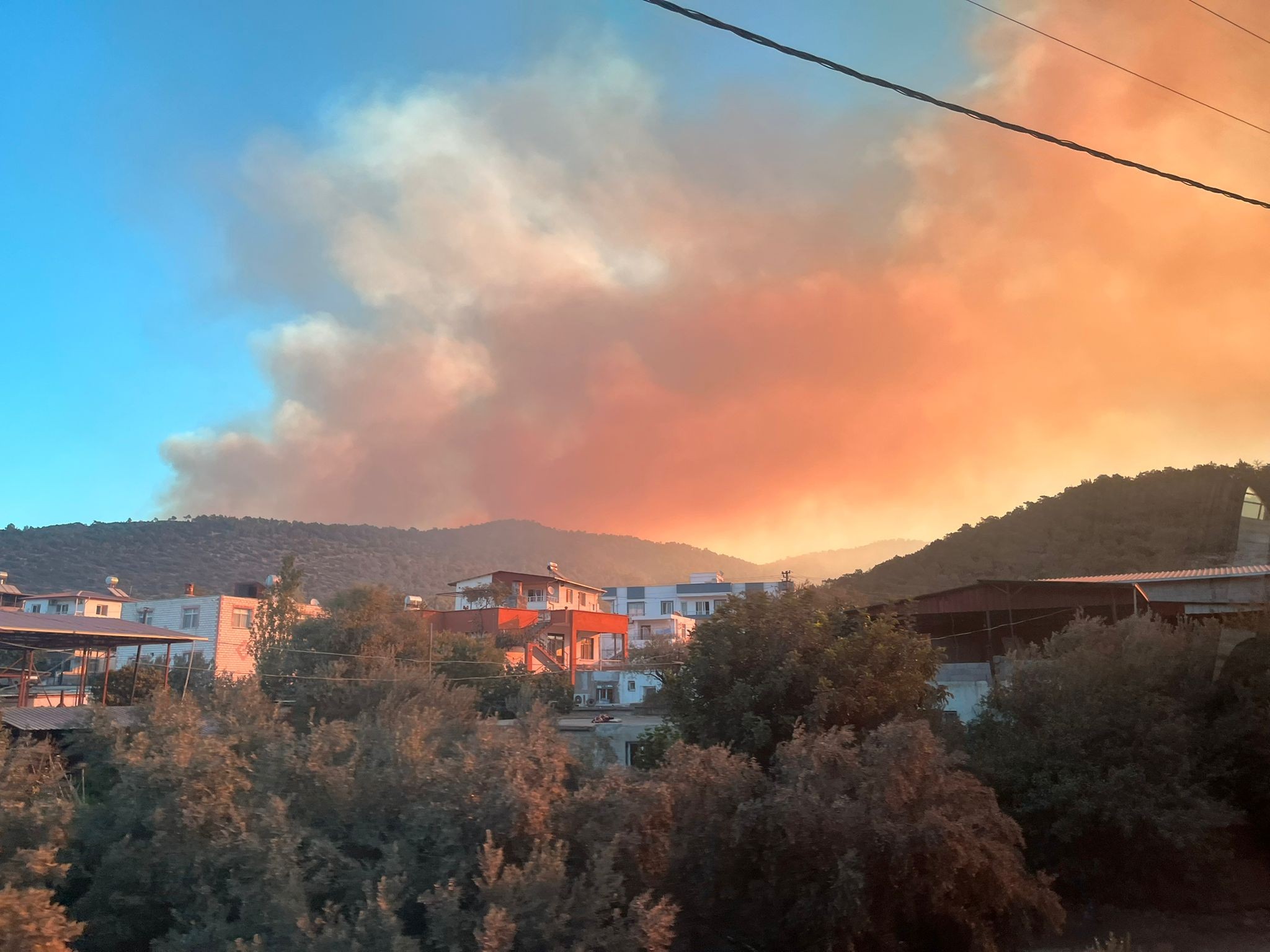 Forest Fire in Turkey's Mersin - IHA News