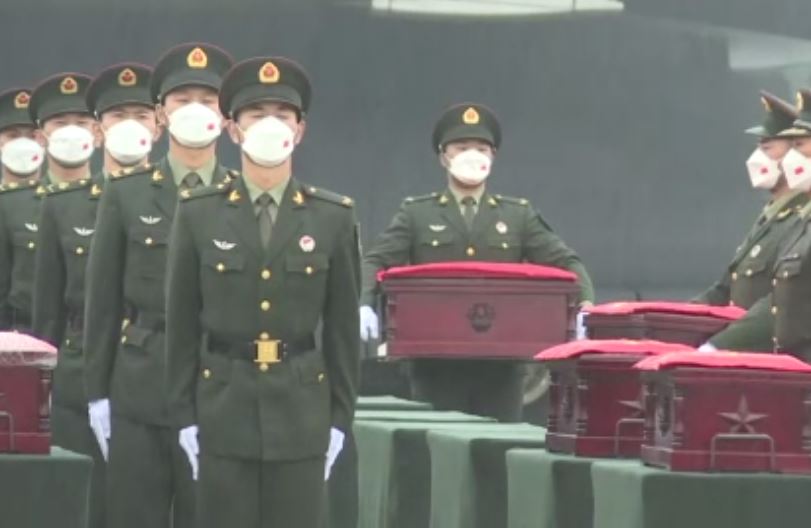 South Korea returns remains of Chinese soldiers - IHA News South Korea returns remains of Chinese soldiers - IHA News